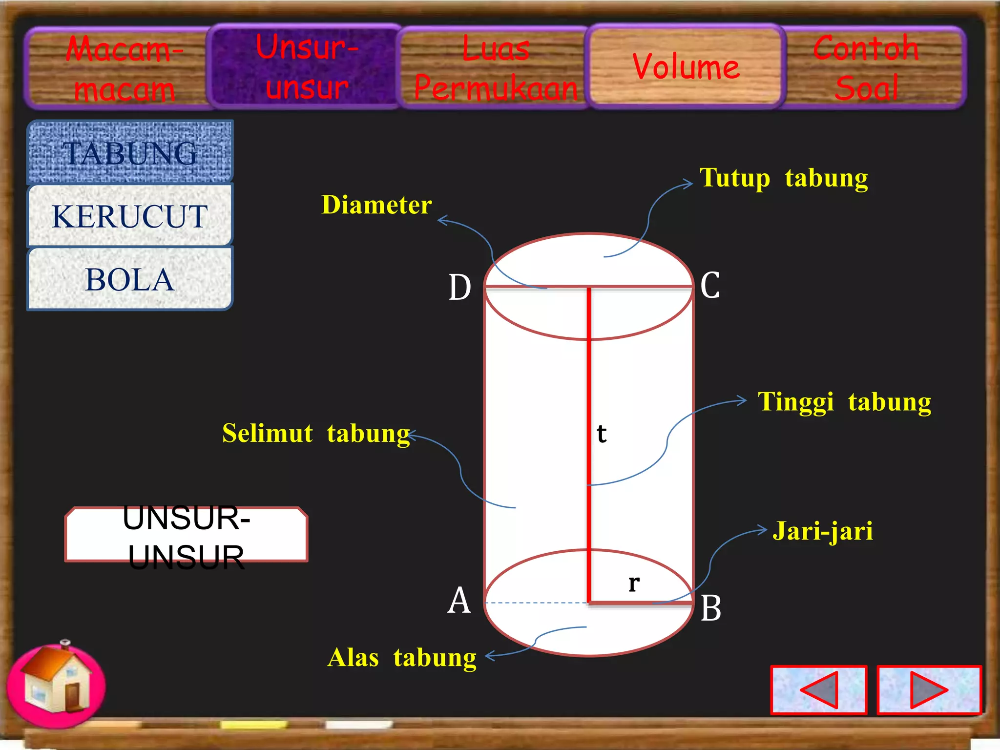 Bangun ruang sisi lengkung | PPTX
