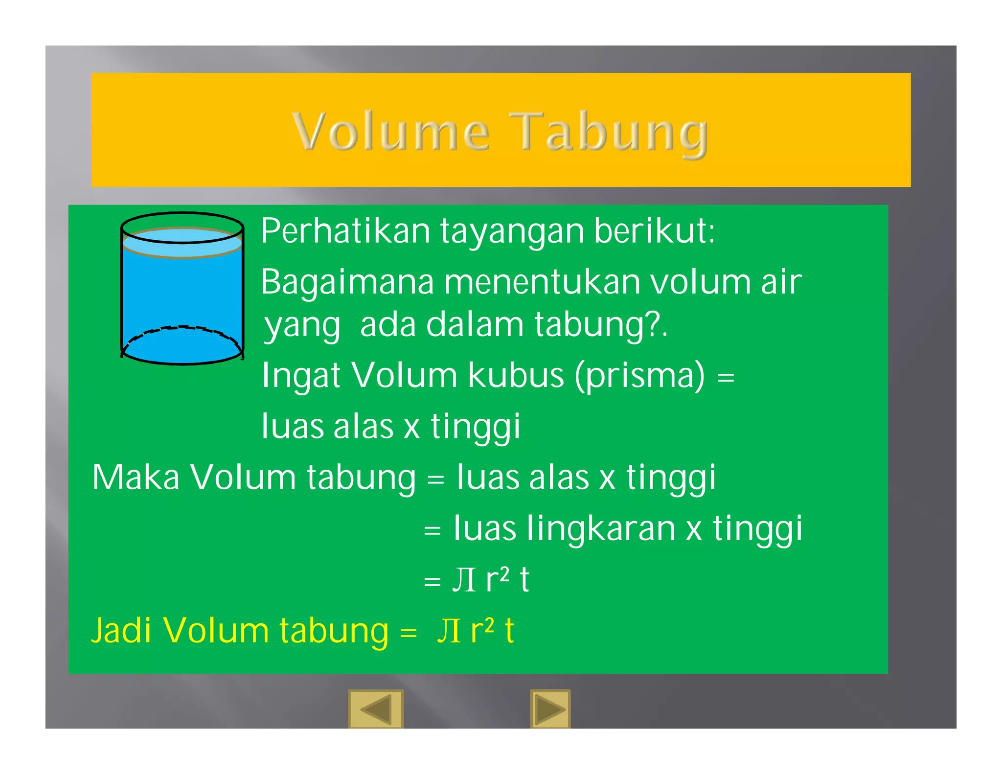 Bangun Ruang Sisi Lengkung Terbarupdf