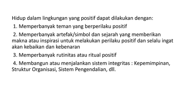 Materi Kuliah Bangun Sistem Integritas dan anti korupsi | PPTX