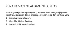Materi Kuliah Bangun Sistem Integritas dan anti korupsi | PPTX