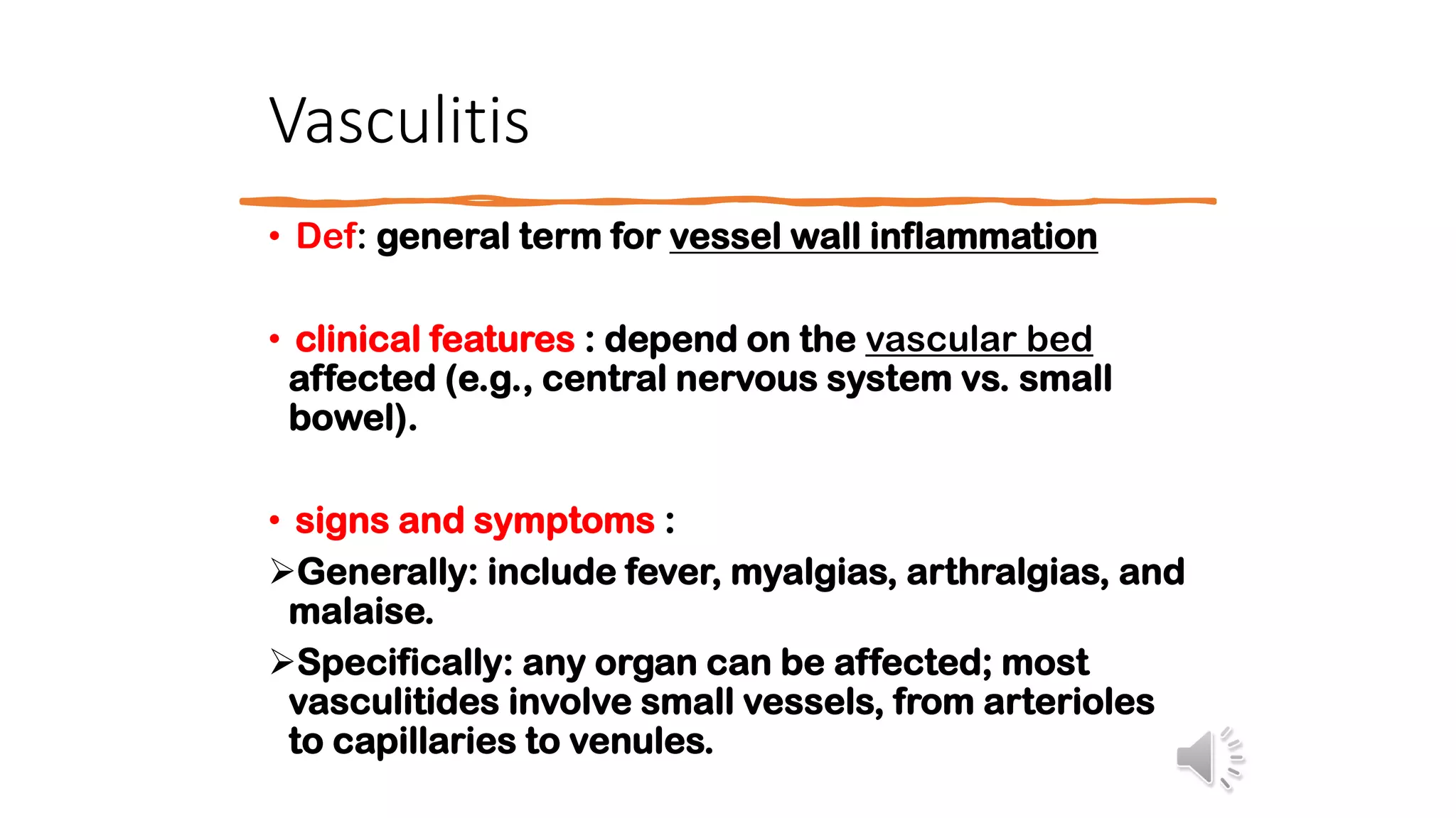 introduction to the pathology of vasculitis | PDF