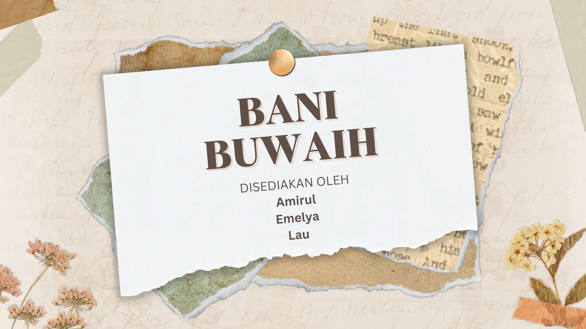 Bani Buwaih - Sejarah Islam Zaman Kerajaan Bani Abbasiyah | PDF