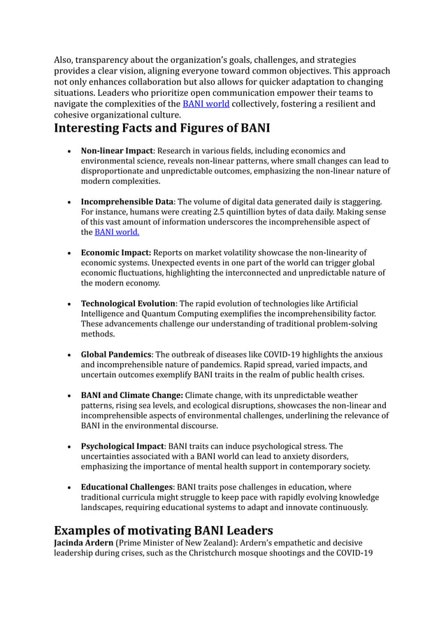 BANI Explained: Unraveling the Key Traits of Modern Complexity - Learn ...