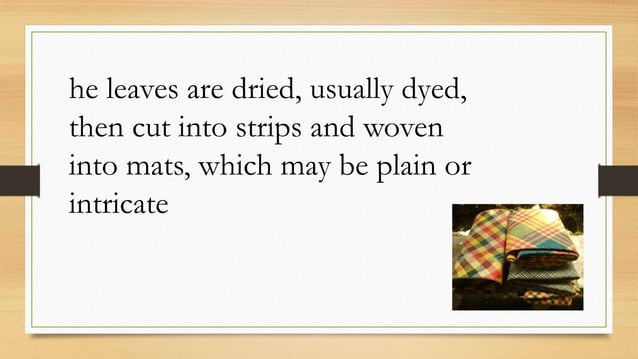 BANIG.pptx | Needlework | Arts and Crafts