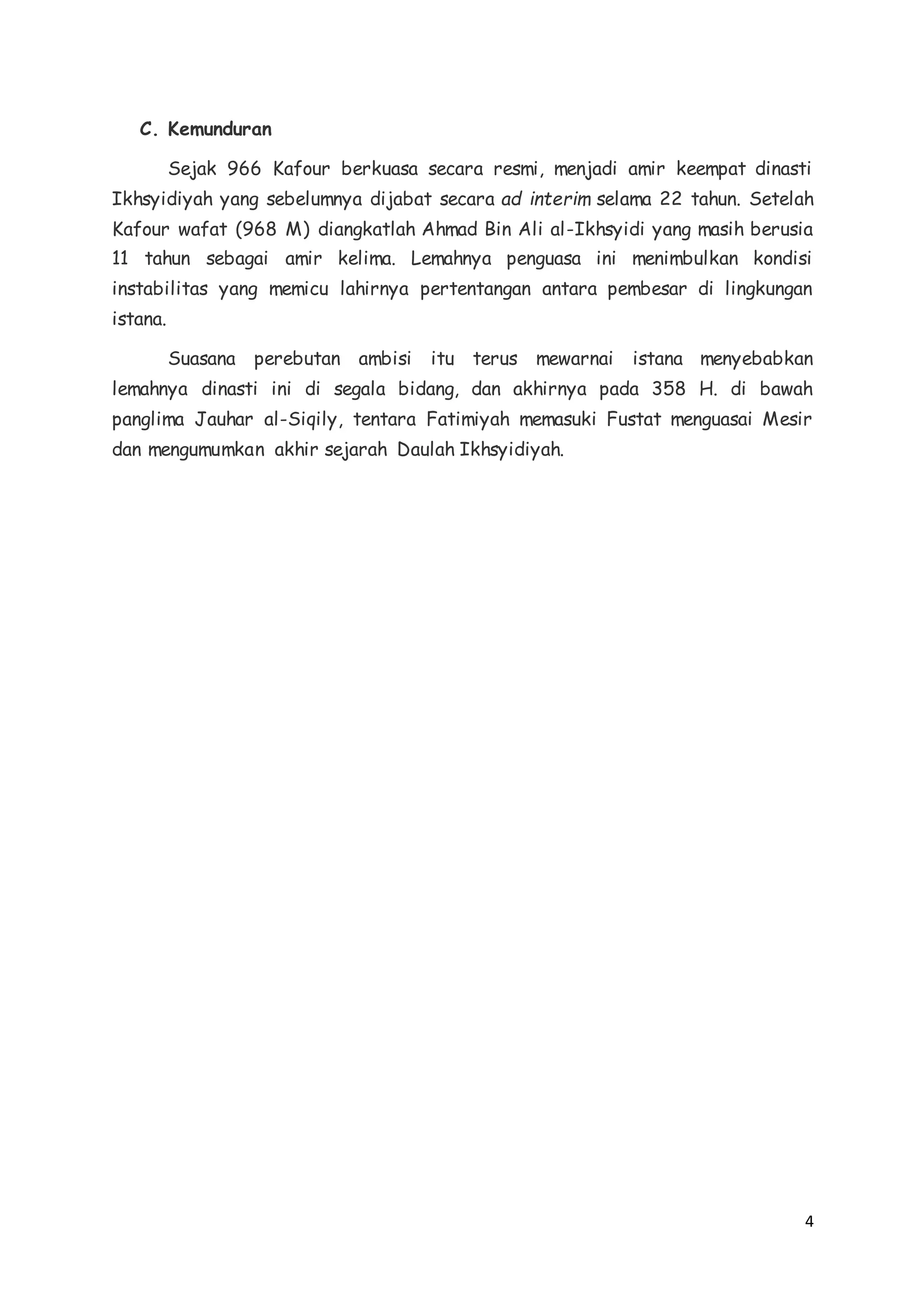 Bani ikhsyidiyah | DOCX