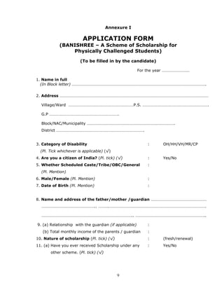 Banishree guideline | PDF