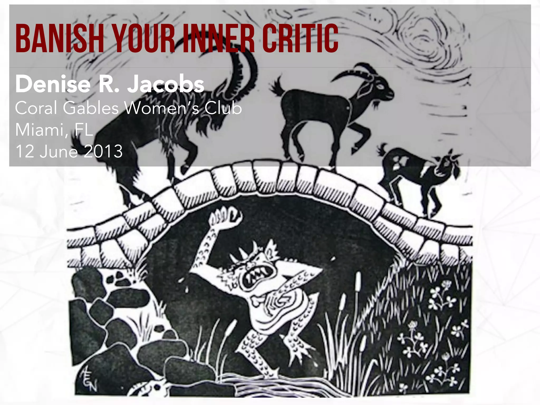 Banish Your Inner Critic | PDF