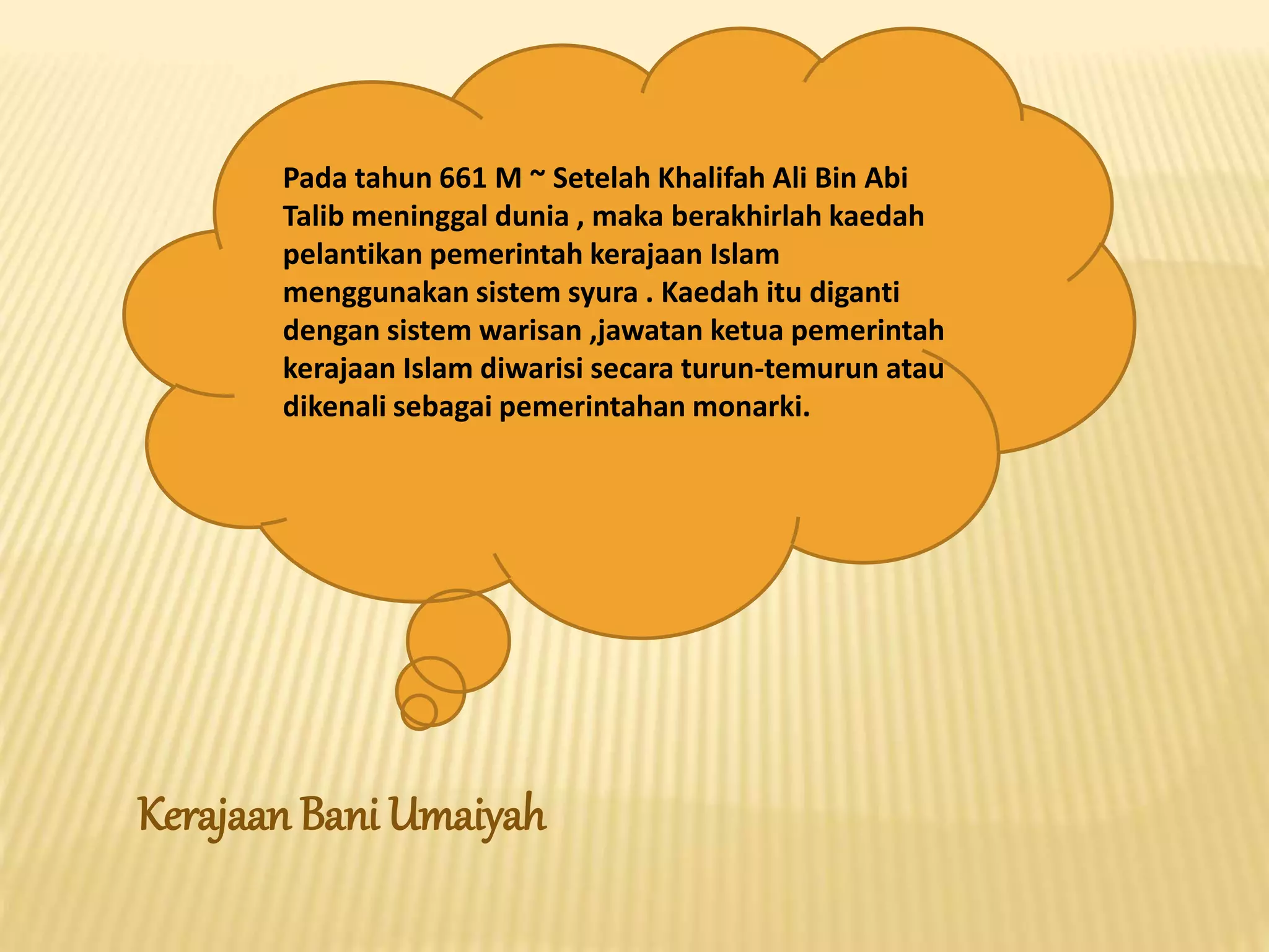 Bani umaiyah | PPT | Free Download