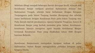 kesultanan banjar | PDF