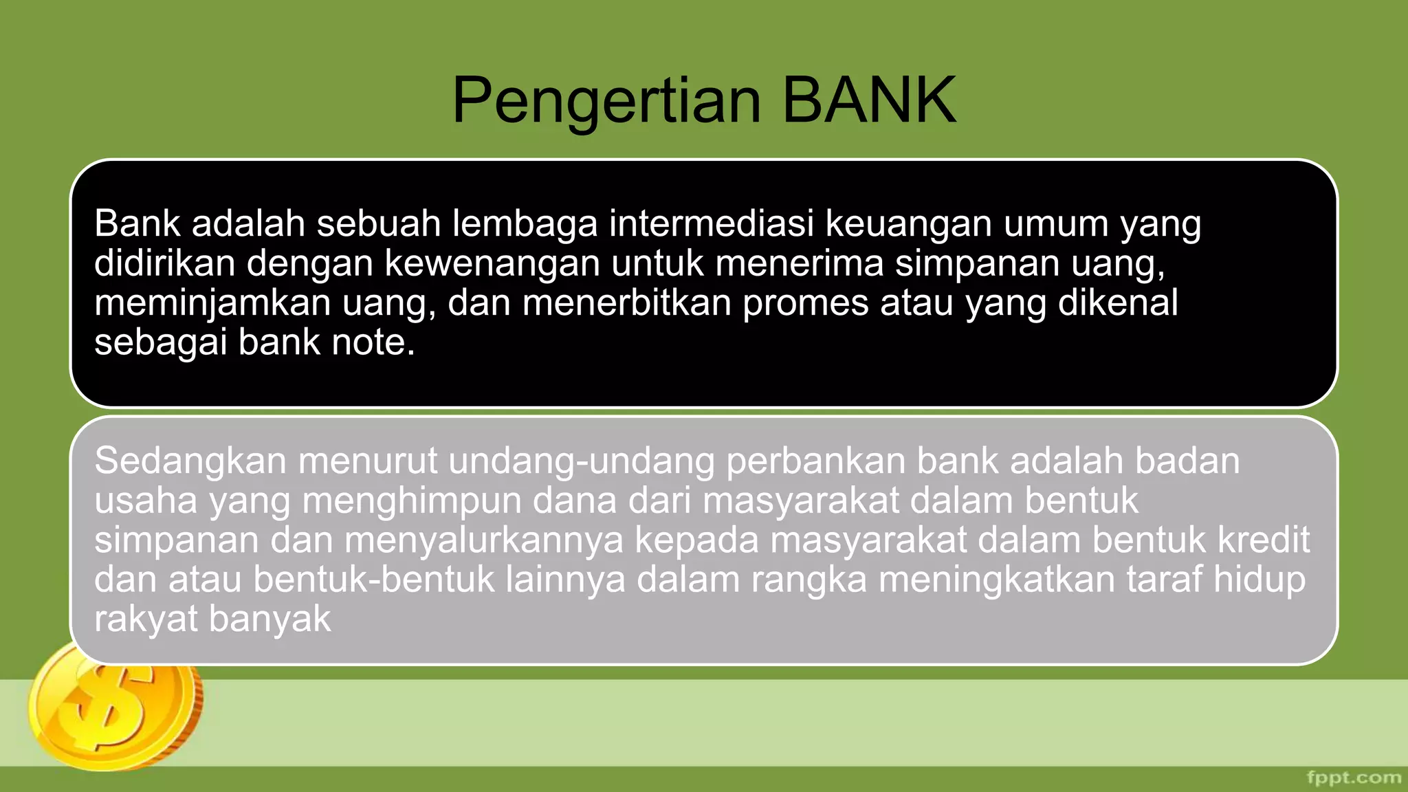 Lembaga Keuangan Bank | PPTX