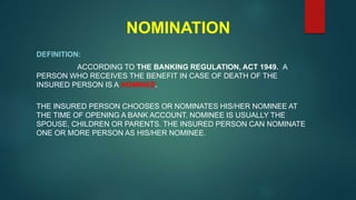 Savings Bank Account | PPTX