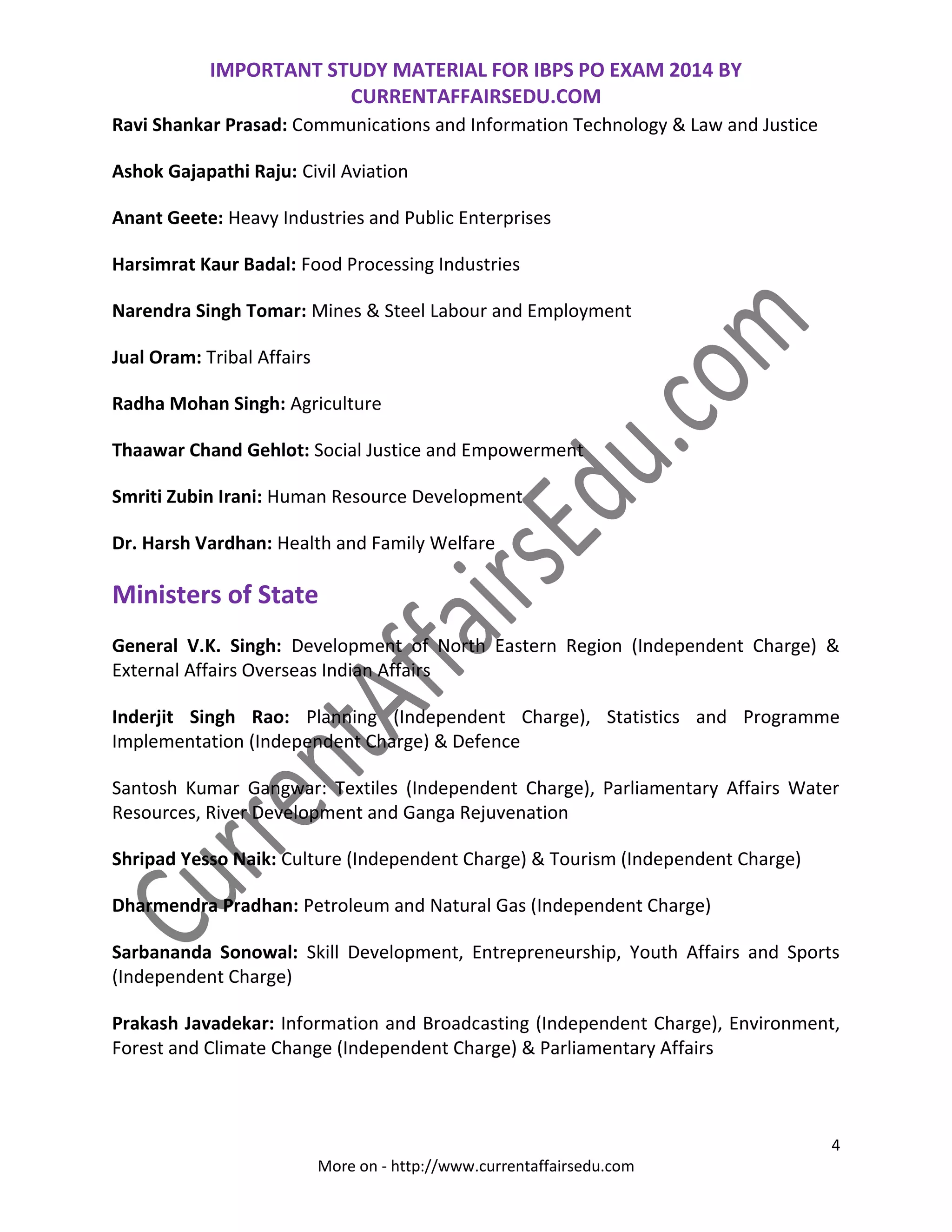 Bank exam-study-material-2014 | PDF | Free Download