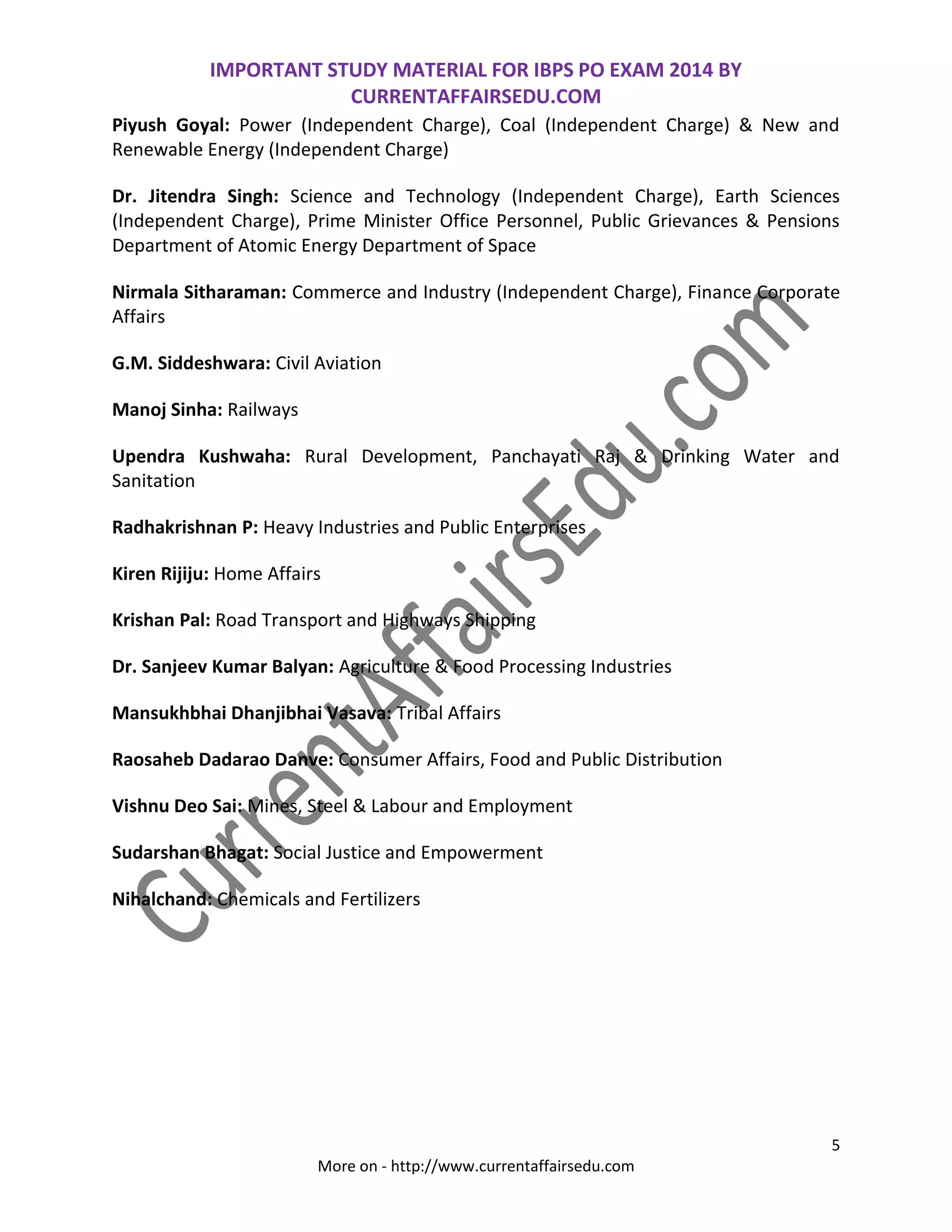 Bank exam-study-material-2014 | PDF