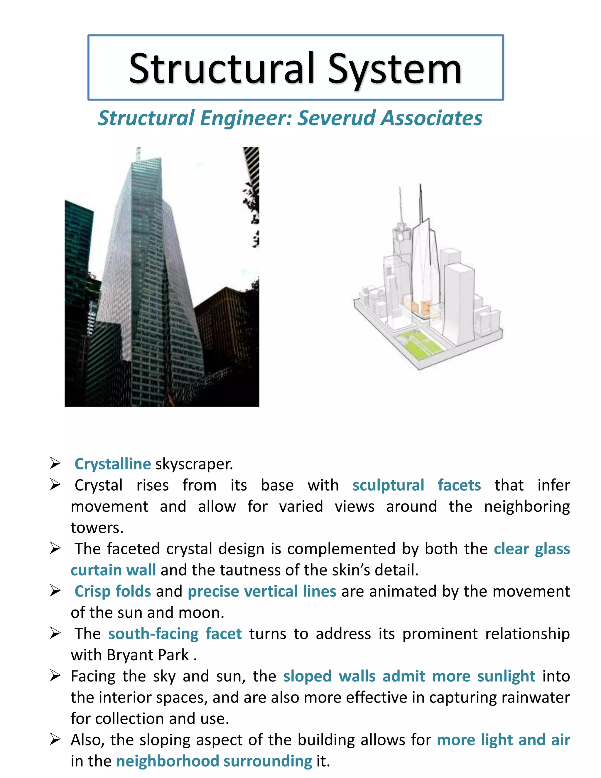 Case study on Bank of America Tower, KUET BECM 2k15. | PPTX