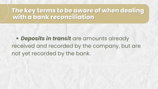Bank-Reconciliation-system Economy finance | PPT
