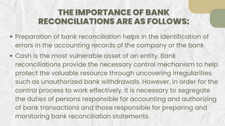 Bank-Reconciliation-system Economy finance | PPT