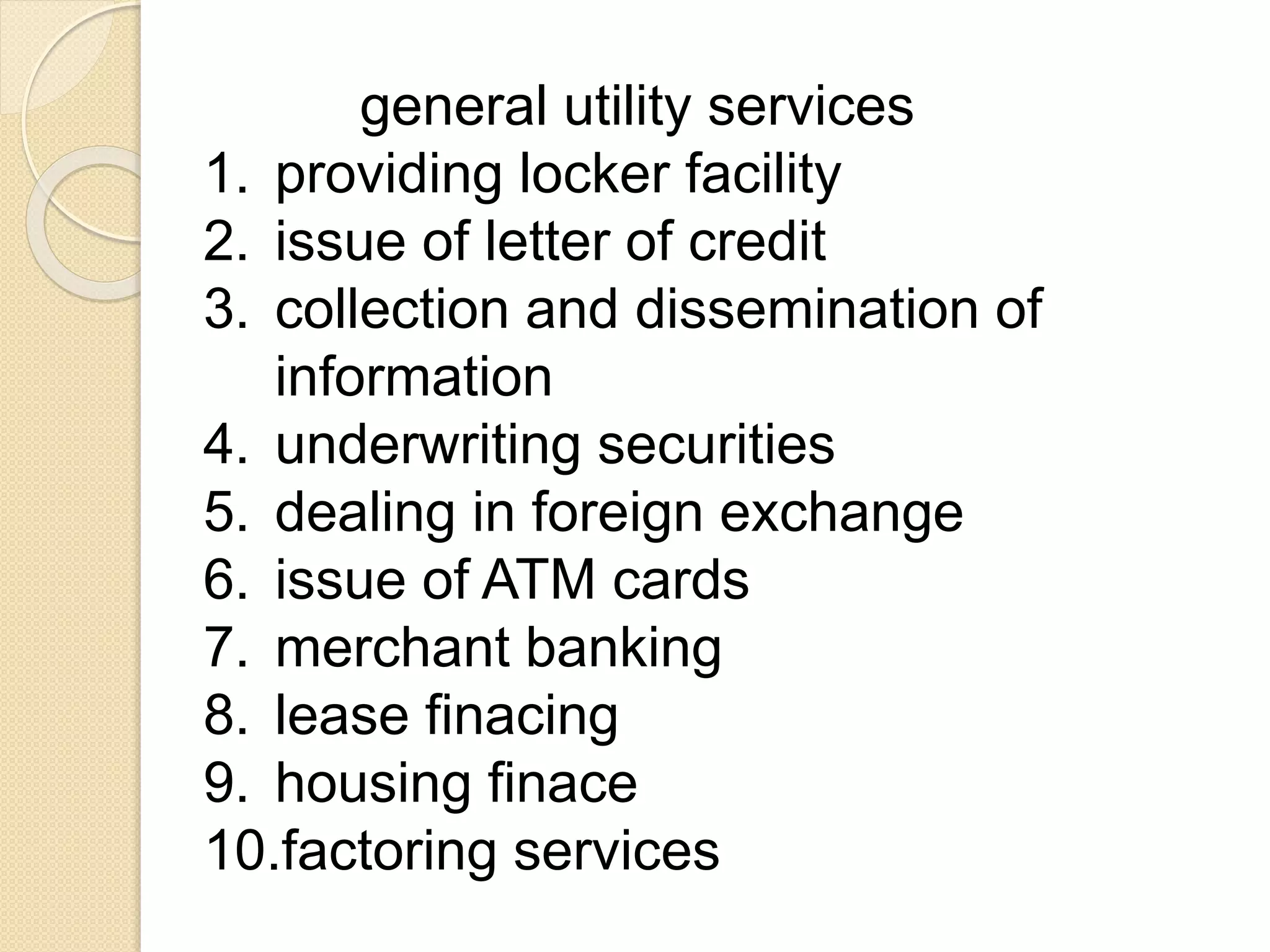 Bcom 1 sem banking 1 chapter | PPTX