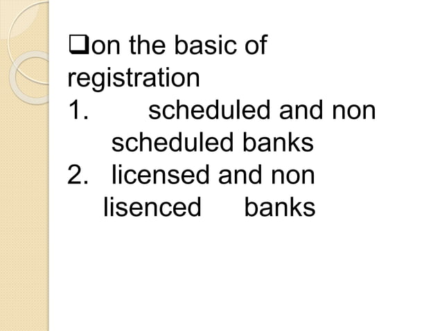 Bcom 1 sem banking 1 chapter | PPTX