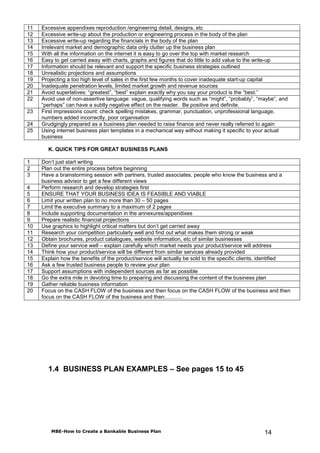 TEMPLATE OF A BANKABLE BUSINESS PLAN DOCUEMNT | PDF