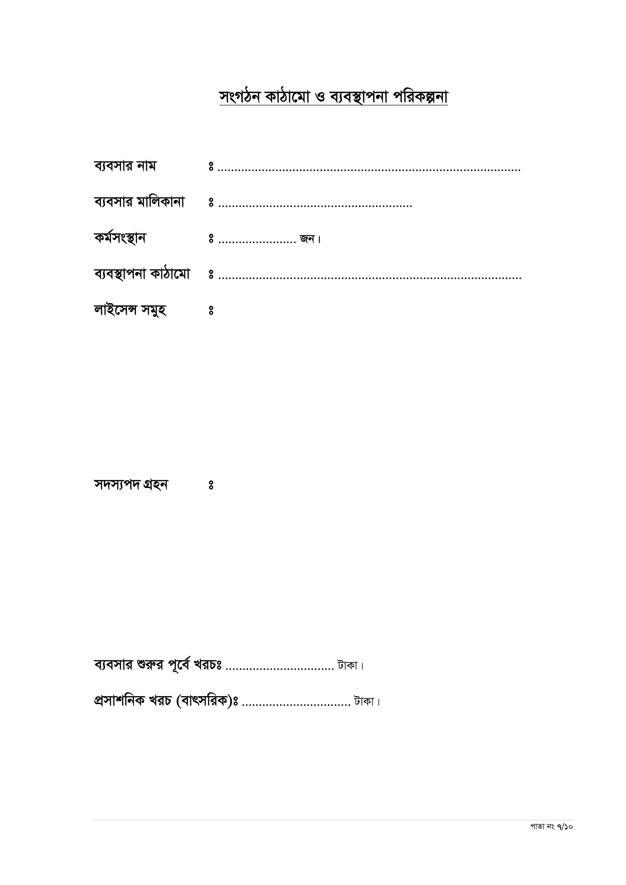 Bankable business proposal format | PDF