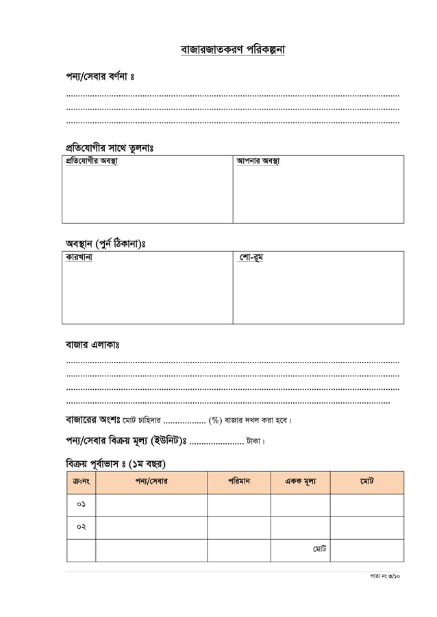 Bankable business proposal format | PDF