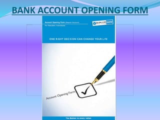 Bank account opening and online banking | PPTX