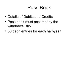 Bank accounts | PPT