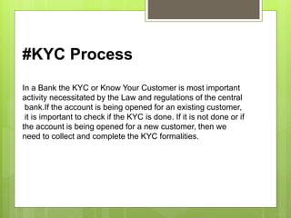 Bank accounts | PPTX