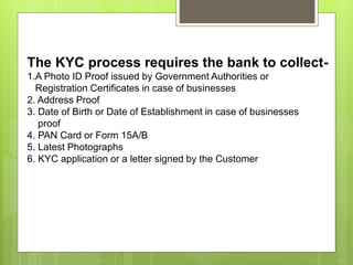 Bank accounts | PPTX