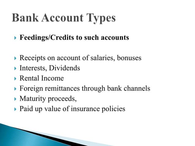 Bank Account Types | PPTX | Credit Cards | Personal Debt