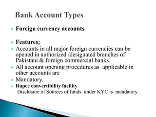 Bank Account Types | PPTX