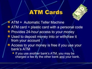 Bank account 2 types | PPT