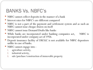 Banks and NBFC Introduction in India.ppt