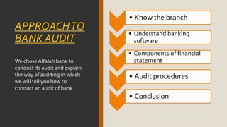 Bank Audit | PPTX