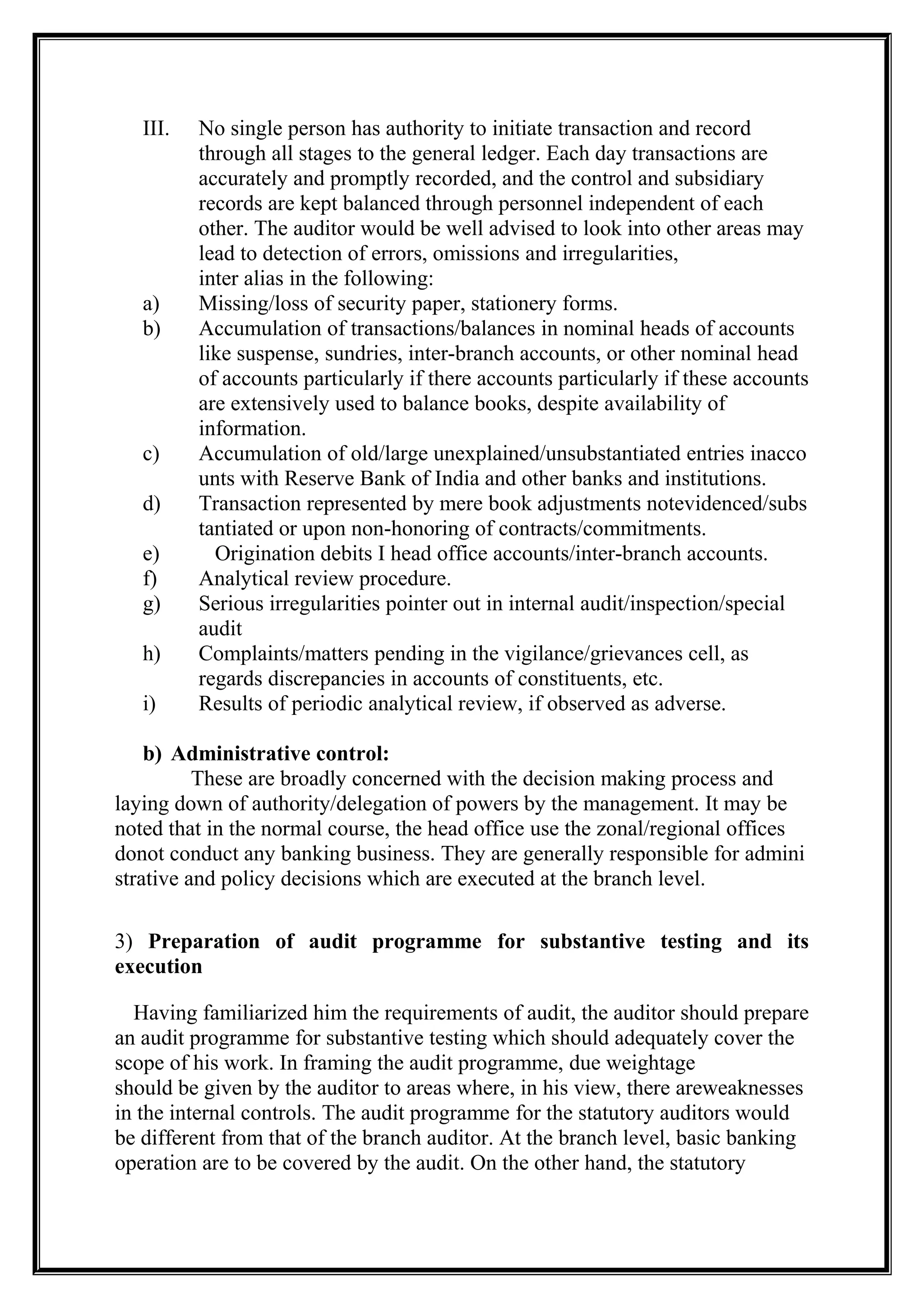 Bank audit slideshare | DOC