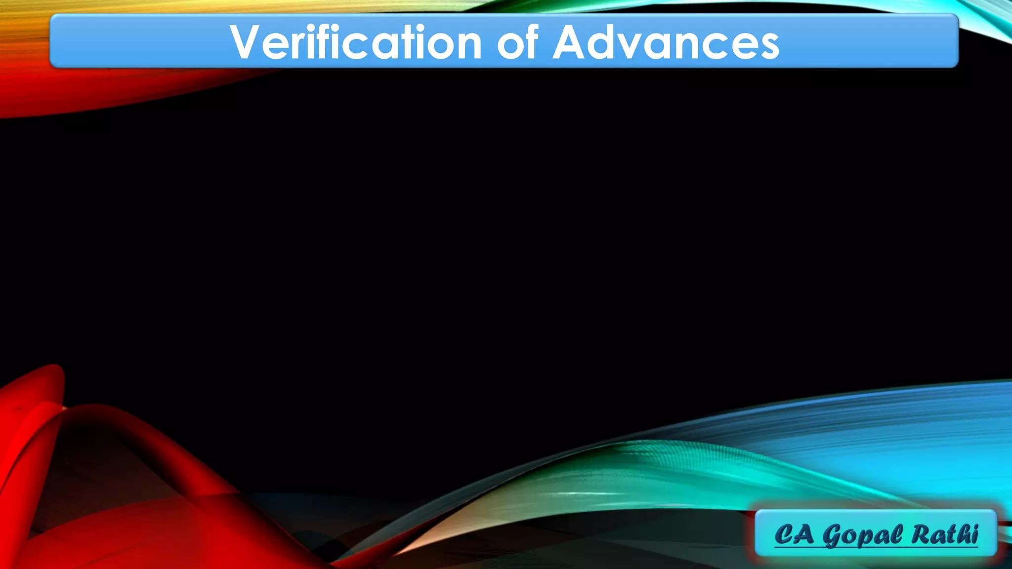 Bank audit by ca gopal rathi | PPT