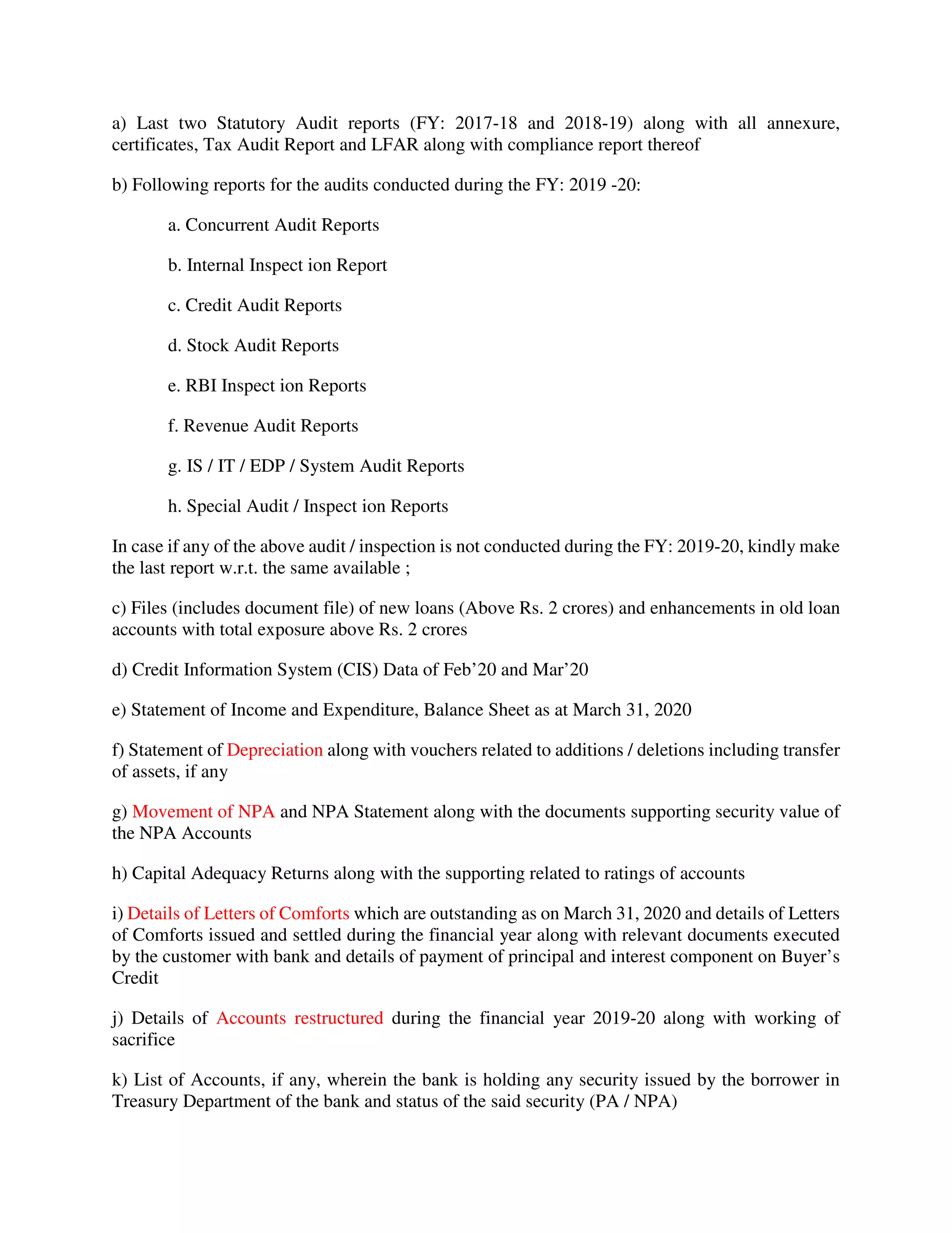 Bank audit planning 12.04.20_ca shashi gupta | PDF