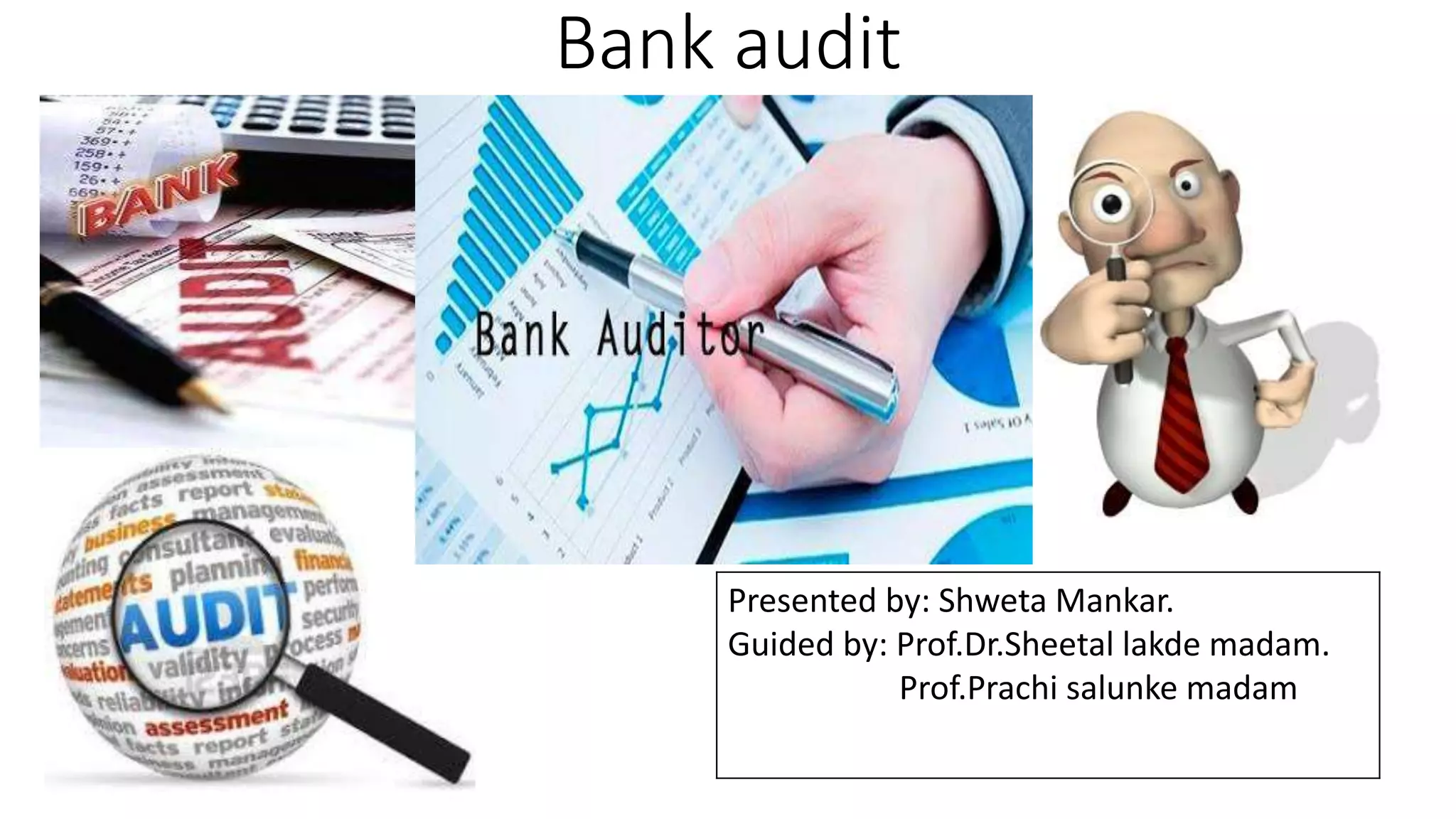 Bank audit ppt 1 | PPTX