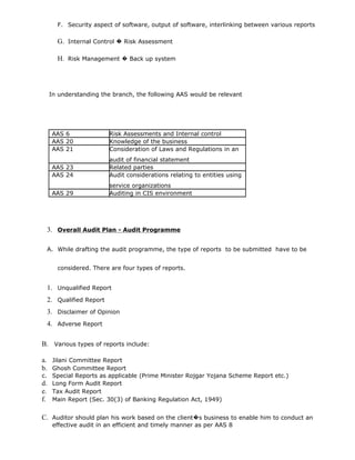 Bank Audit Process | DOC