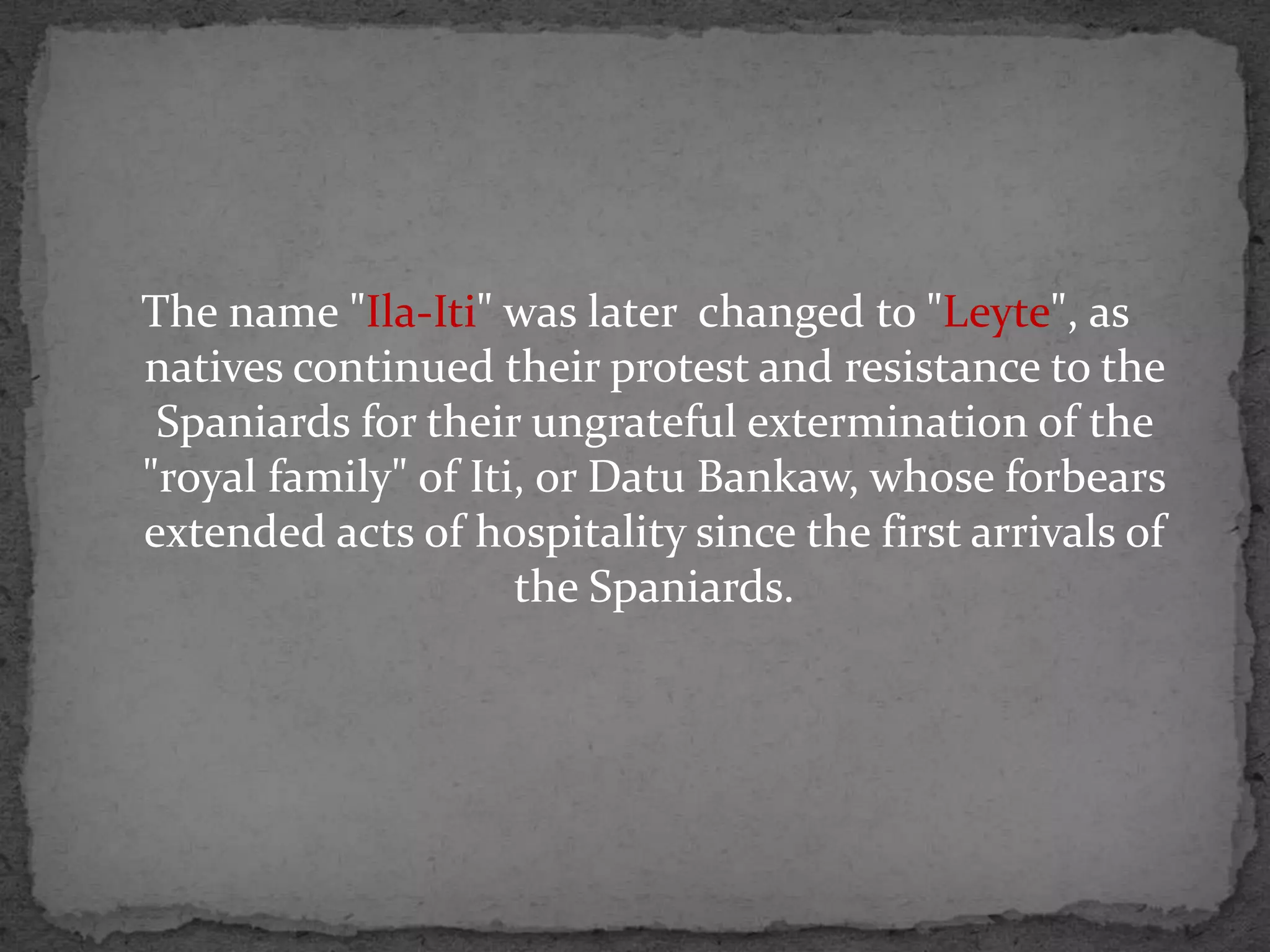 Bankaw religious uprising | PPTX