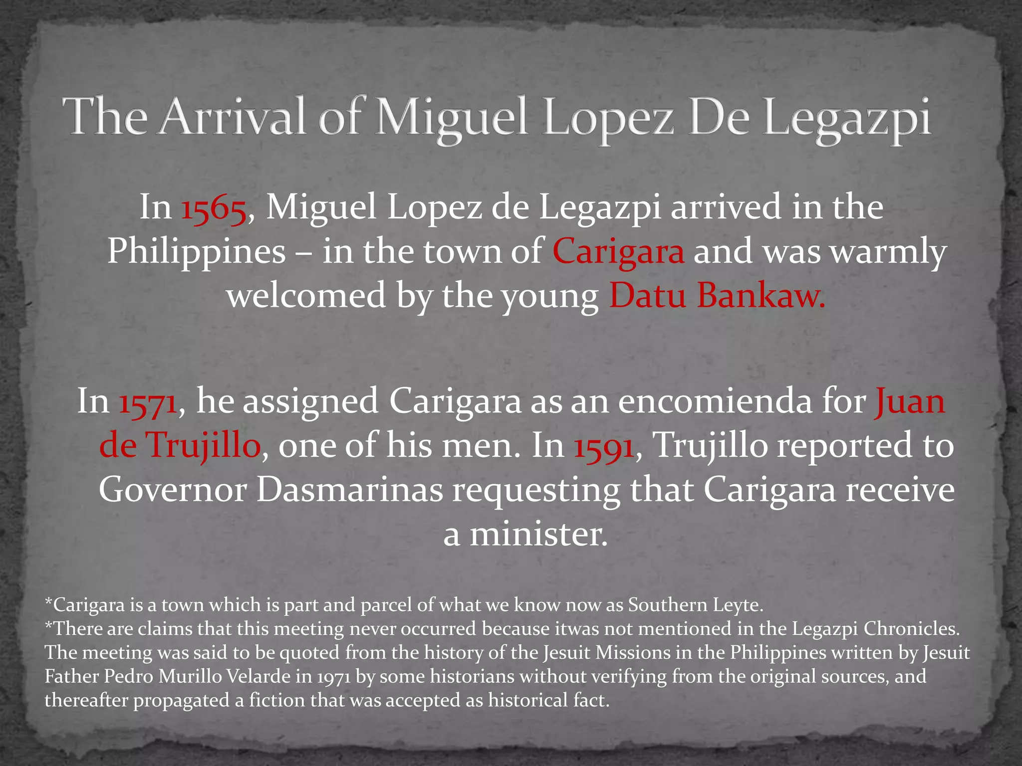 Bankaw religious uprising | PPTX