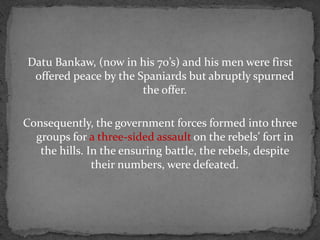 Bankaw religious uprising | PPTX