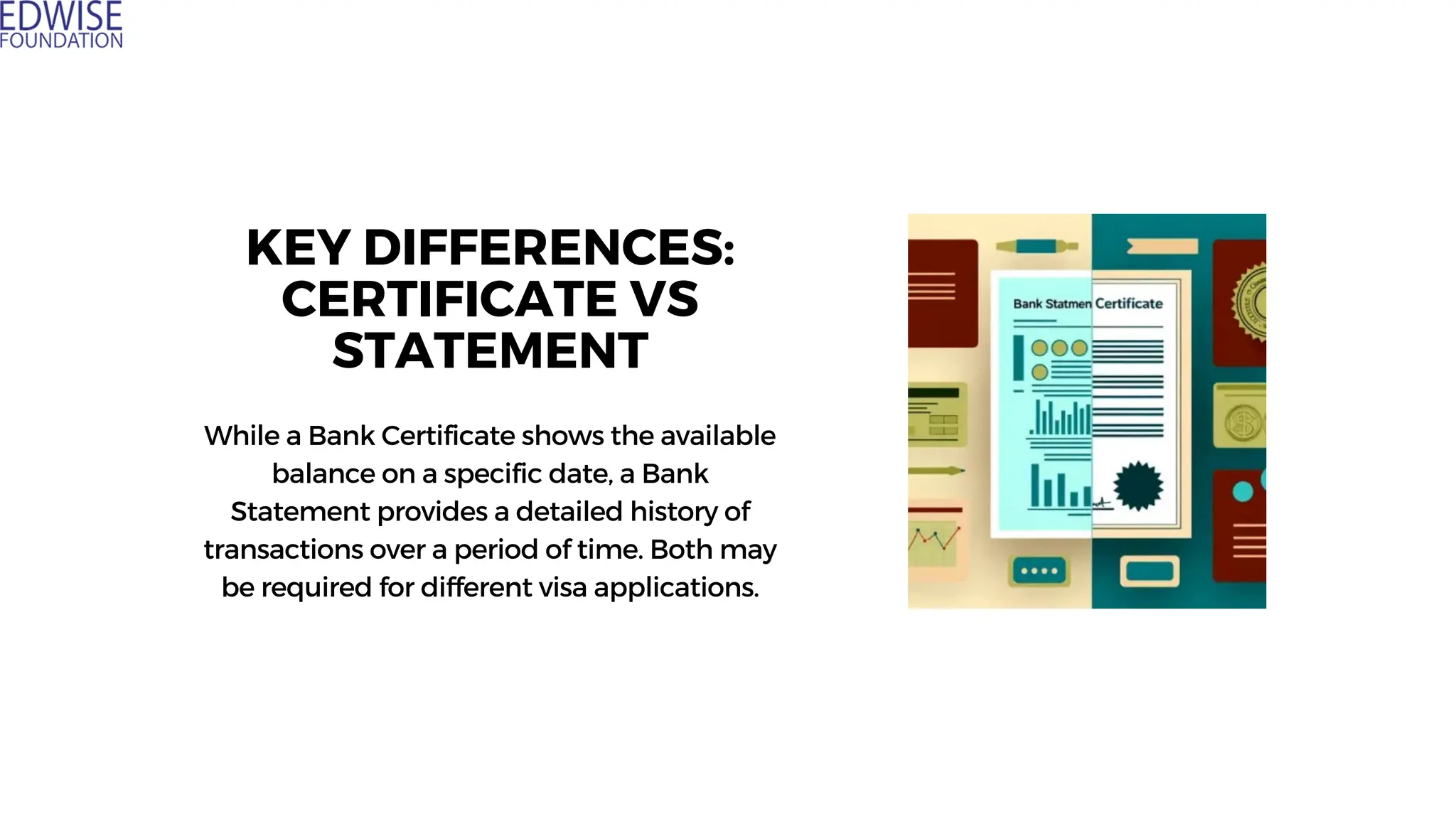 Bank Balance Certificate A Key to Unlocking Your Study Visa. | PDF