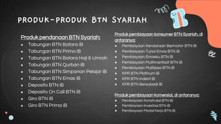 Bank BTN syariah. | PPT