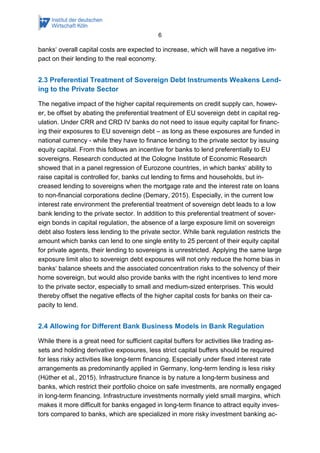 The Impact of Bank Capital Regulation on Financing the Economy | PDF