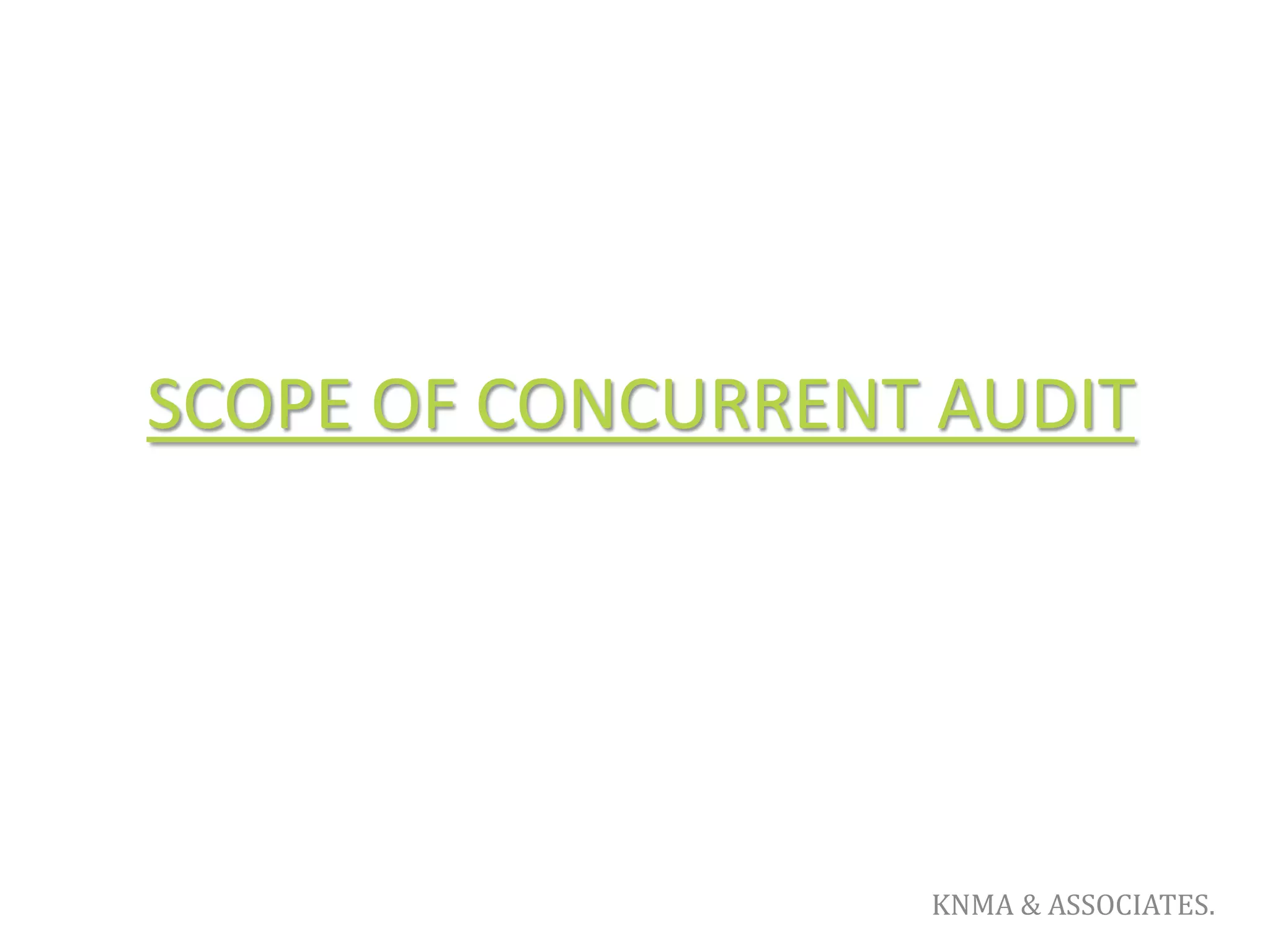 Bank concurrent audit | PDF
