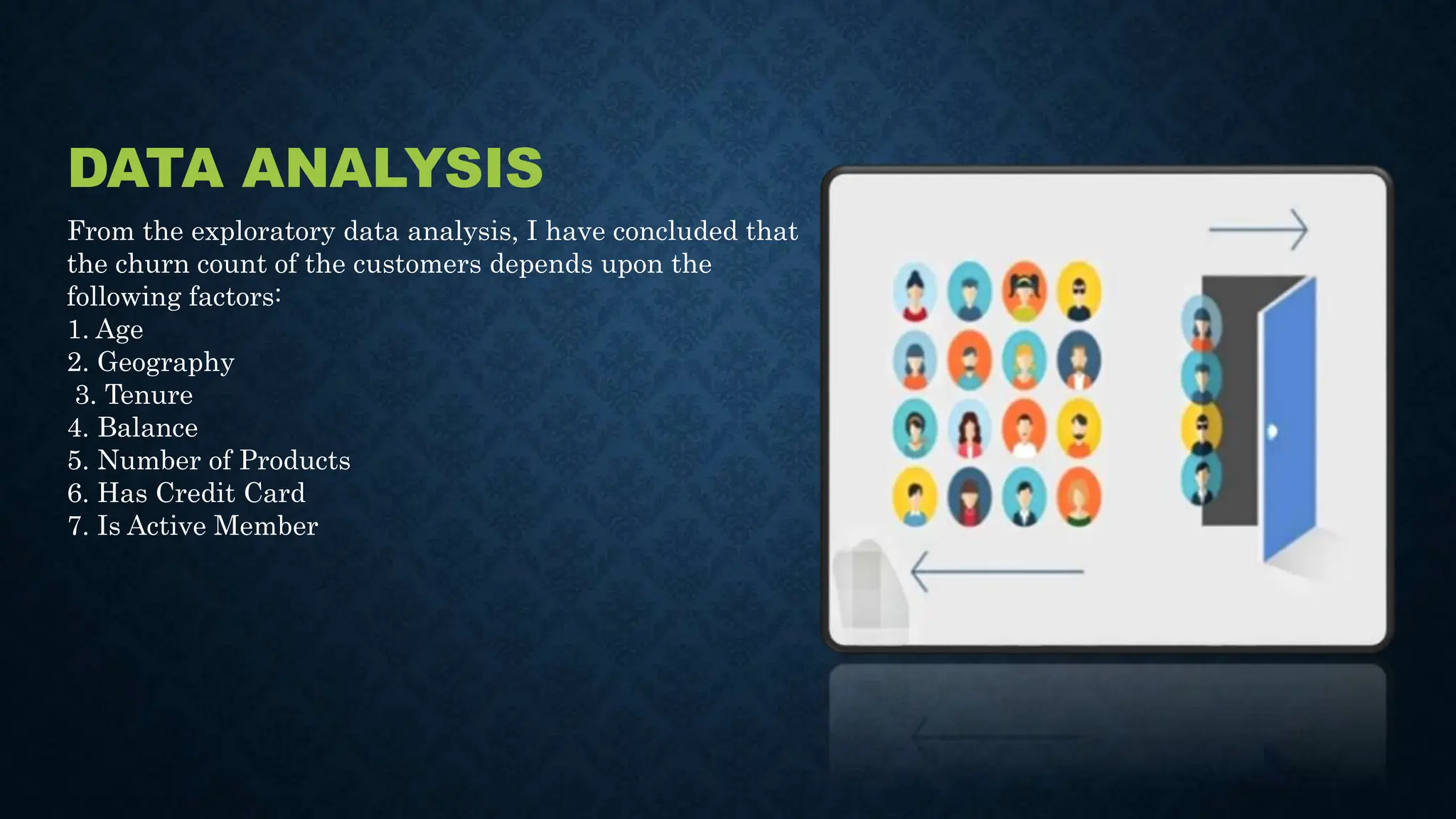 BANK CUSTOMER CHURN predictio mkini projectn | PPTX
