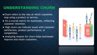 BANK CUSTOMER CHURN predictio mkini projectn | PPTX