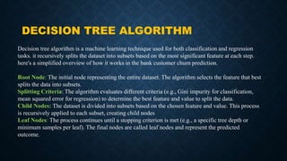 BANK CUSTOMER CHURN predictio mkini projectn | PPTX