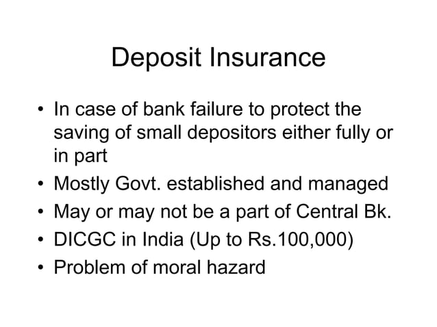 Bank deposits | PPTX | Business Banking & Finance | Business